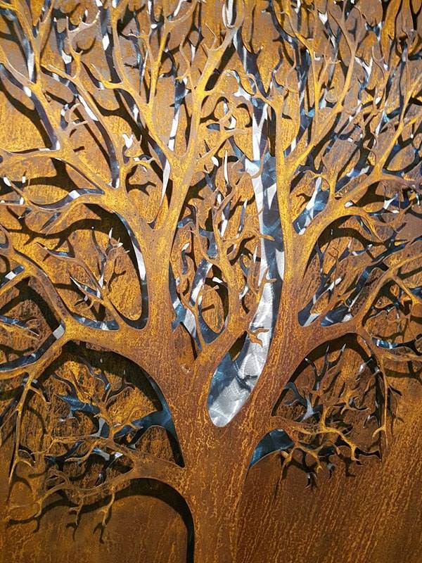 3D tree 1.2 - Iron Bark Metal Design