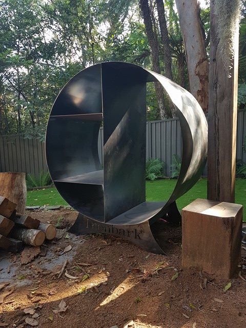 Ironbark Woodstack - Iron Bark Metal Design