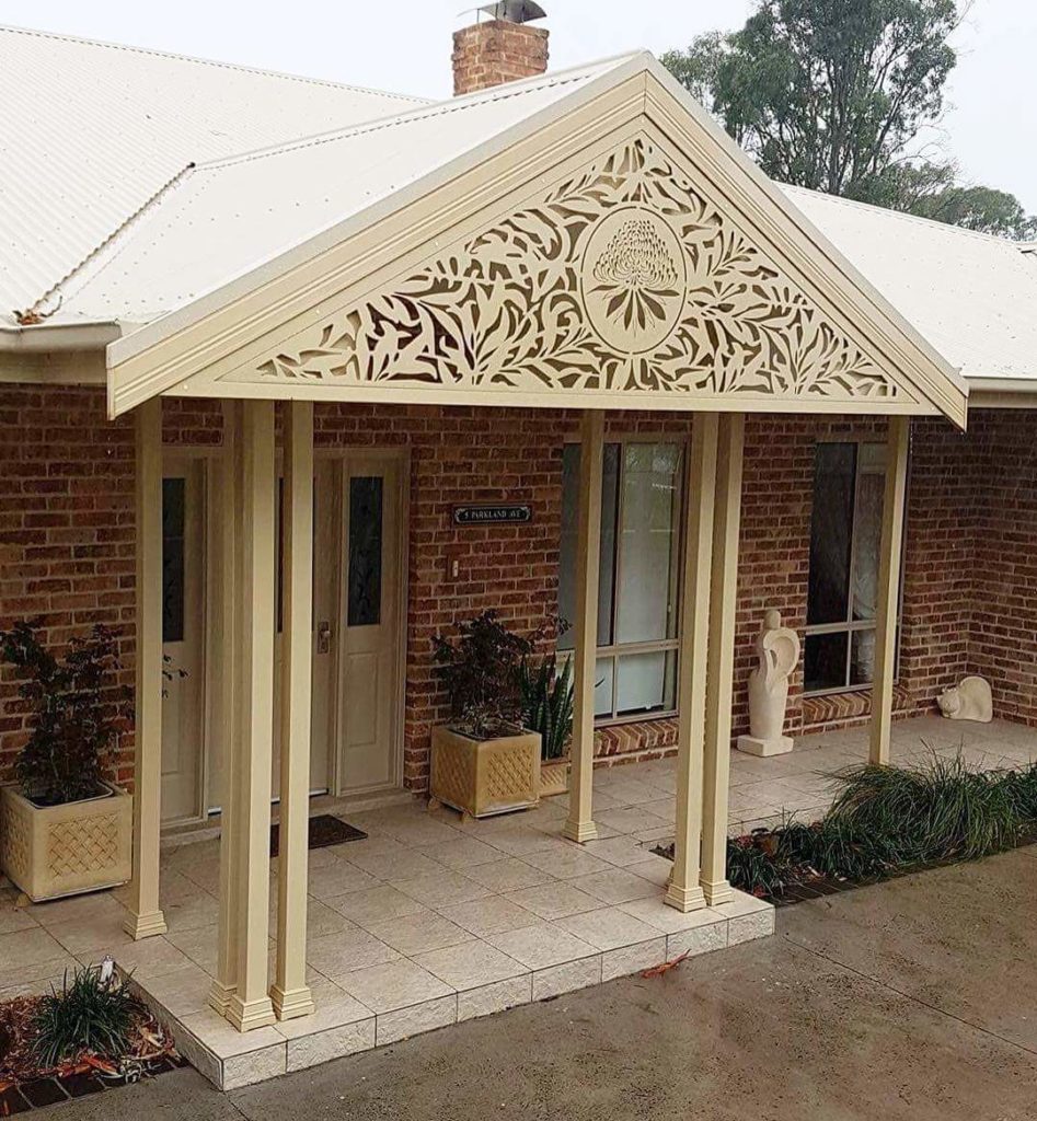 Decorative Infill - Iron Bark Metal Design