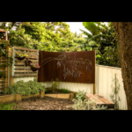 Landscape & Privacy Screens - Iron Bark Metal Design