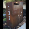 Checkout Ironbark Metal Design Letterbox Gallery