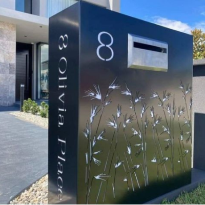 Checkout Ironbark Metal Design Letterbox Gallery