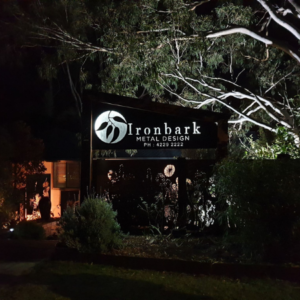 Ironbark Metal Design Business Signage - Iron Bark Metal Design