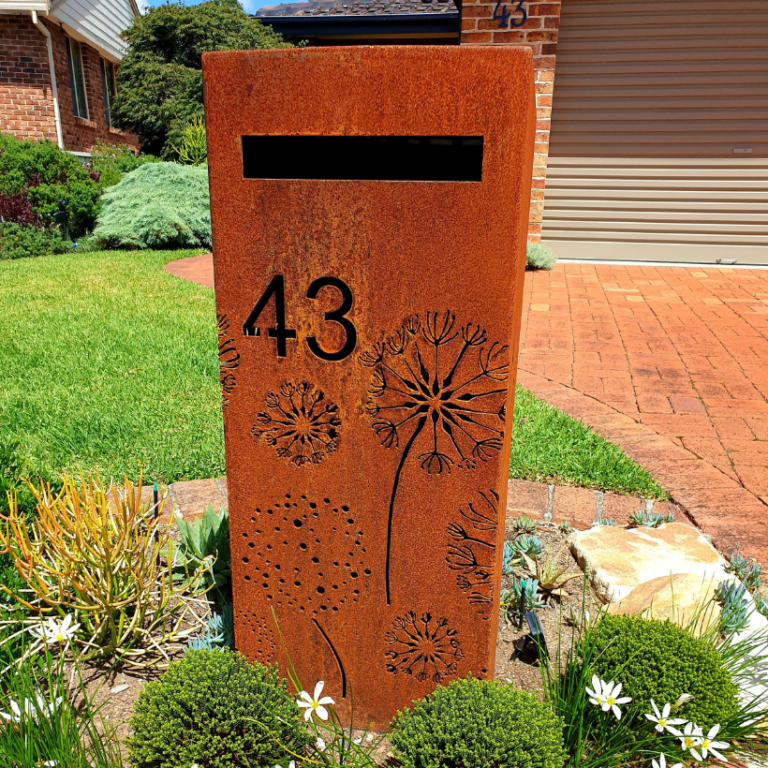 Checkout Ironbark Metal Design Letterbox Gallery