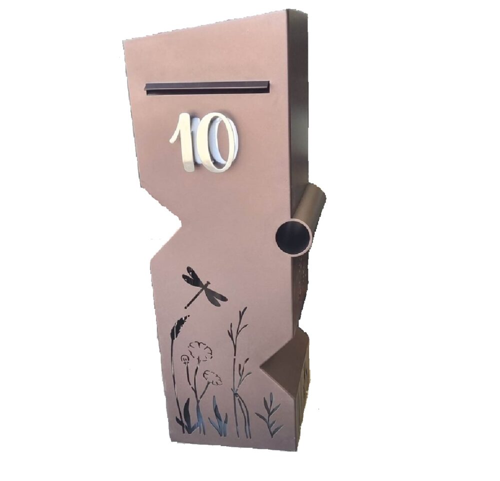 Custom Letterboxes With Your House Number and Address
