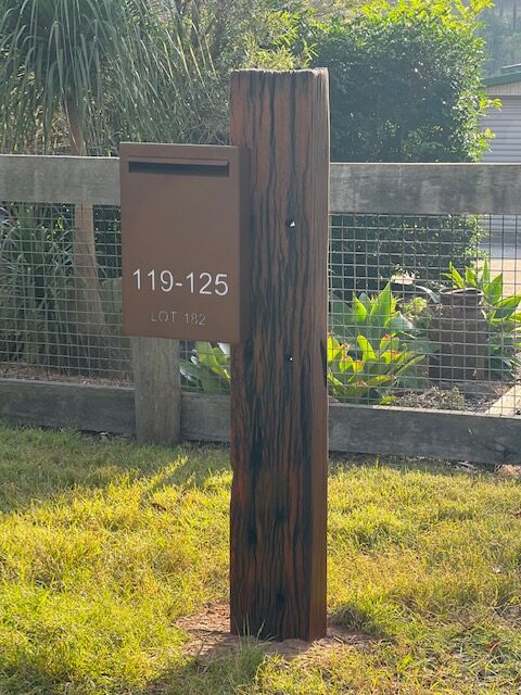 Custom Letterboxes With Your House Number and Address