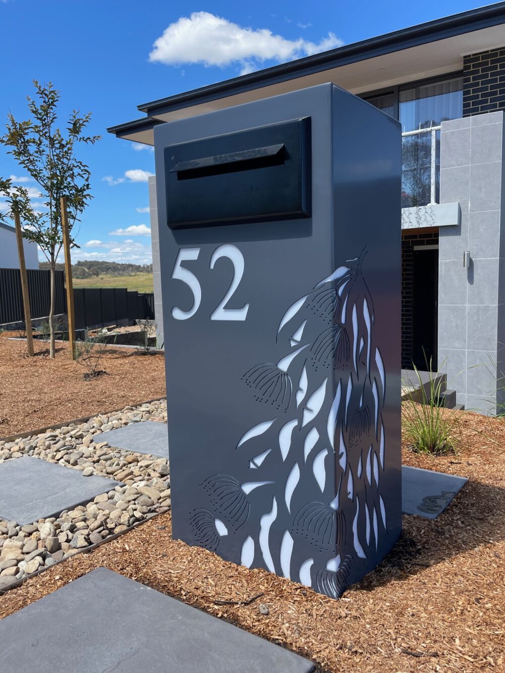 Standard Parcel Letterbox | Custom Metal Post Box