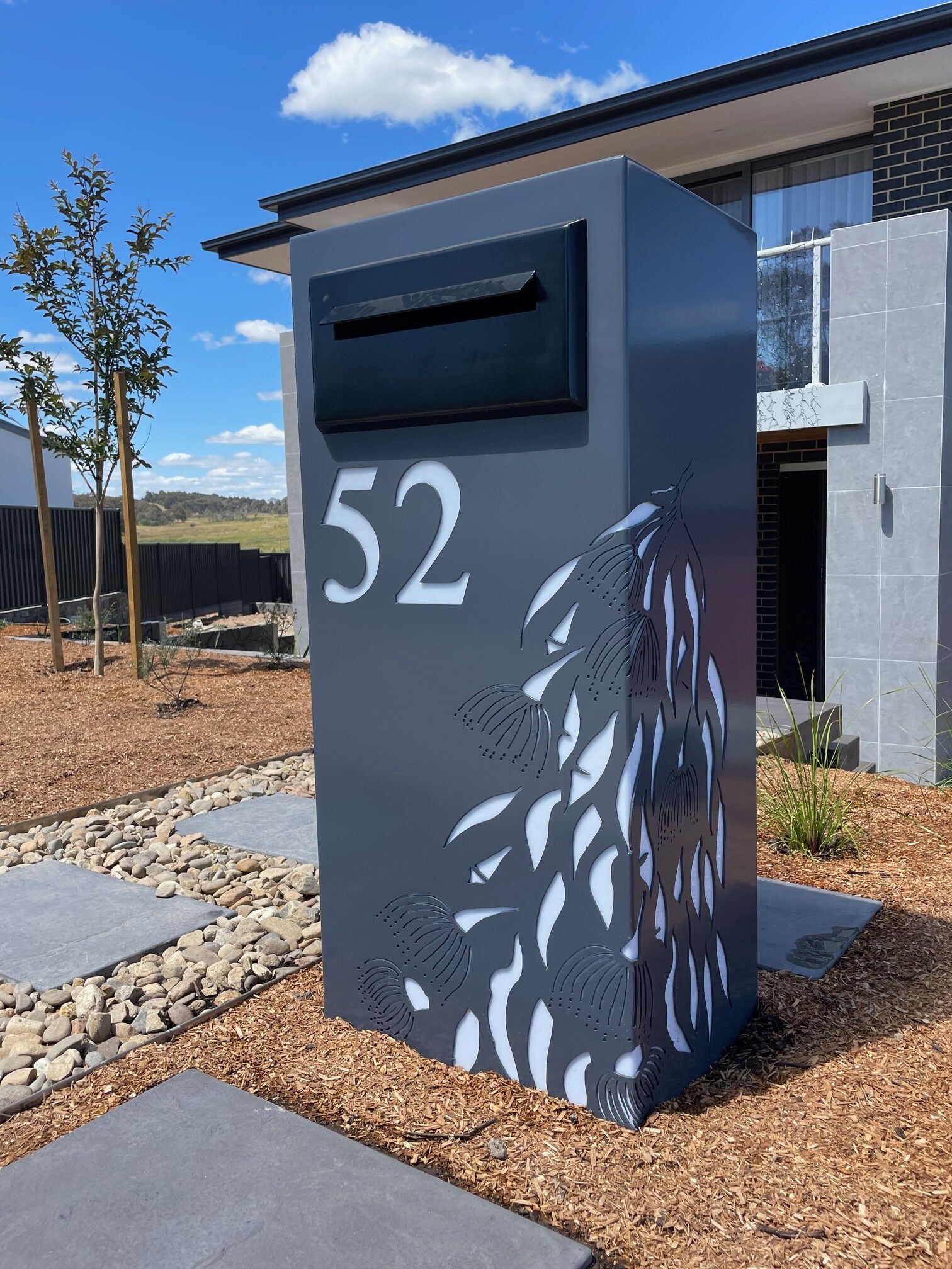 Standard Parcel Letterbox | Custom Metal Post Box