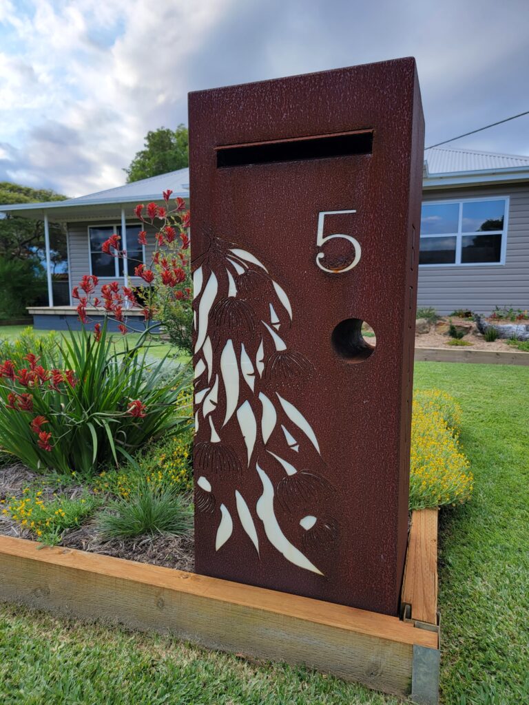 Standard Parcel Letterbox | Custom Metal Post Box