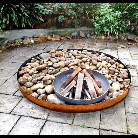 Steel Fire Pit Frames for Base, Round & Square Style Frames (Firepits ...
